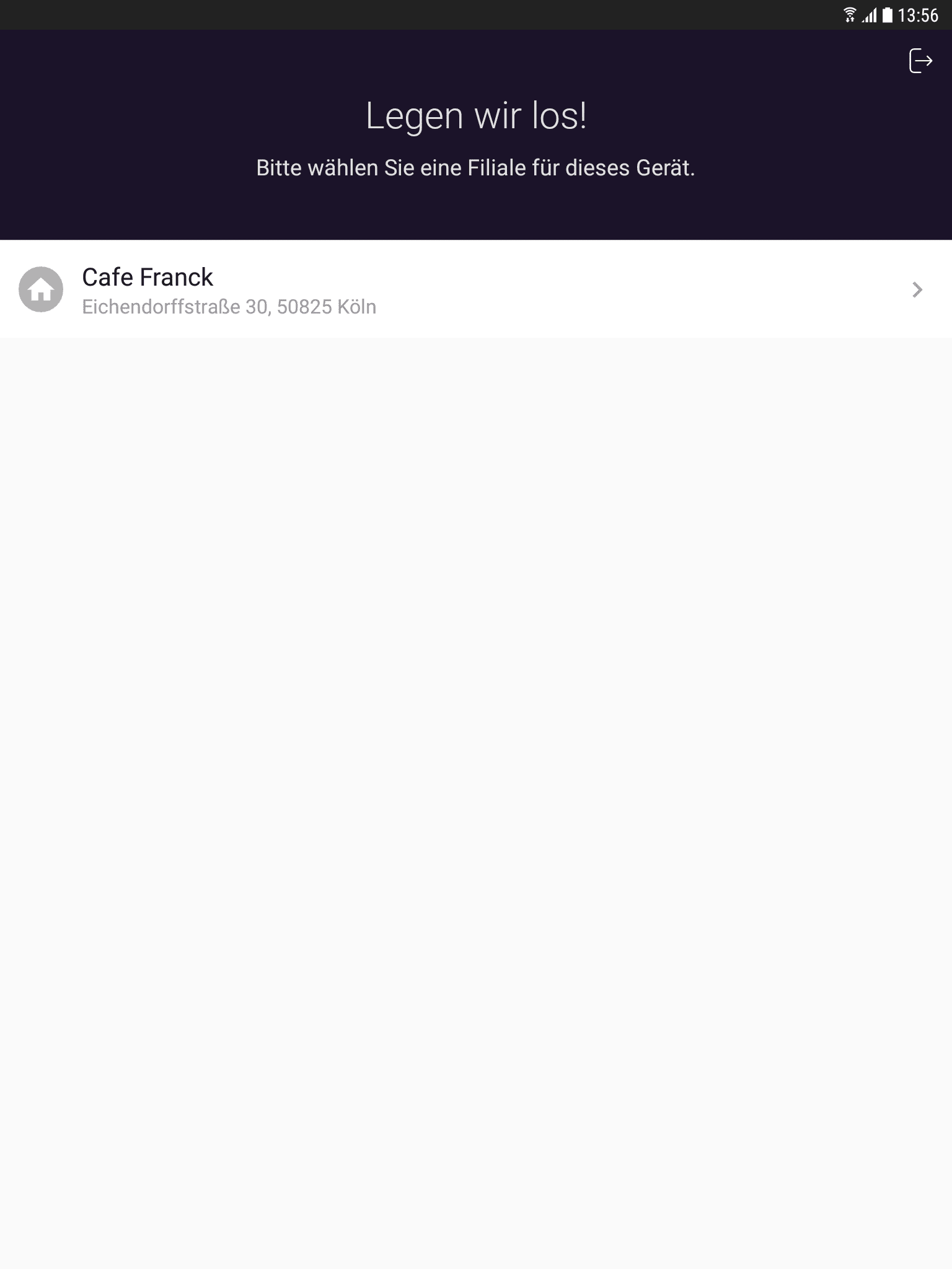 Anmeldung App - Flowtify
